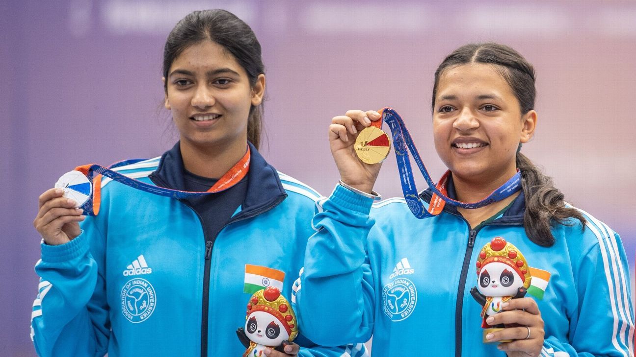 Asian Games: Sift Kaur Samra's world record wins gold; Ashi Chouksey ...