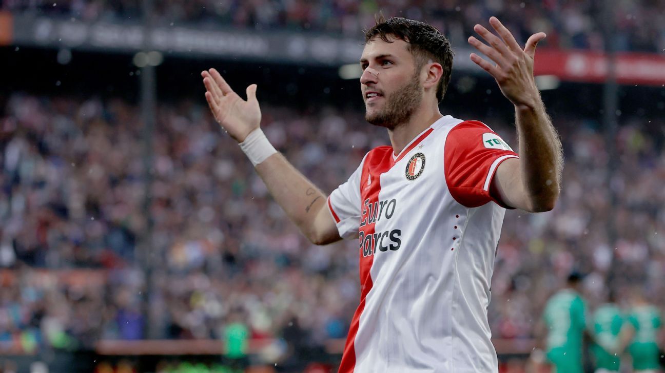 Santiago Gimenez loopt ver voor op de Coen Dillen-meter - ESPN