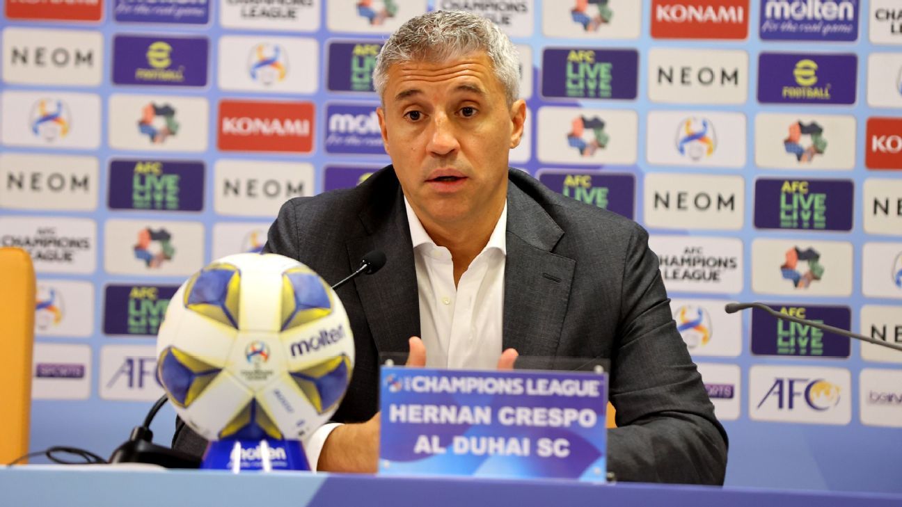 Hernán Crespo dejó de ser entrenador del Al Duhail - ESPN