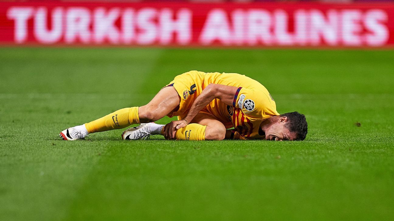 Lesión de Lewandowski lo pondría en riesgo para el Clásico, revelan ...