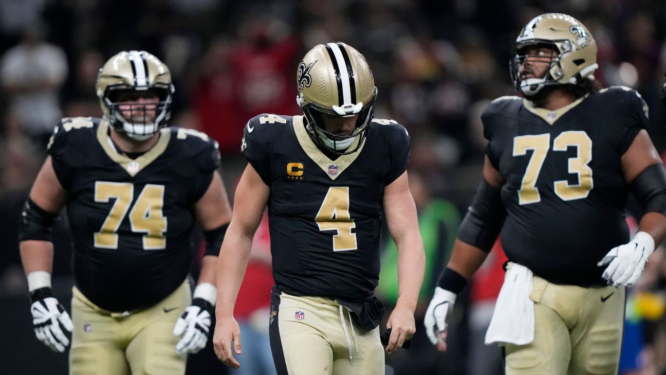 New Orleans Saints say scoring woes are 'unacceptable' - ESPN - New ...