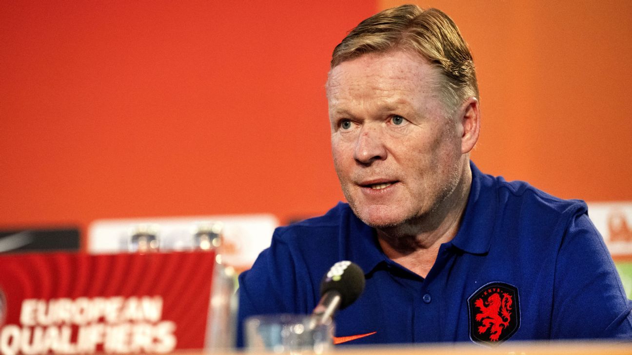 Persconferentie Ronald Koeman LIVE op ESPN 1 en YouTube - ESPN