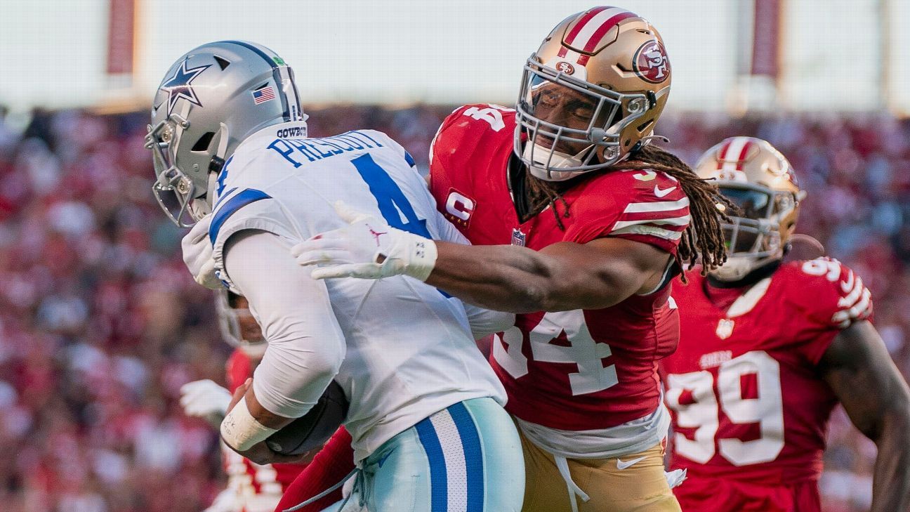 49ers send strong statement to NFL with domination of Cowboys - ESPN ...