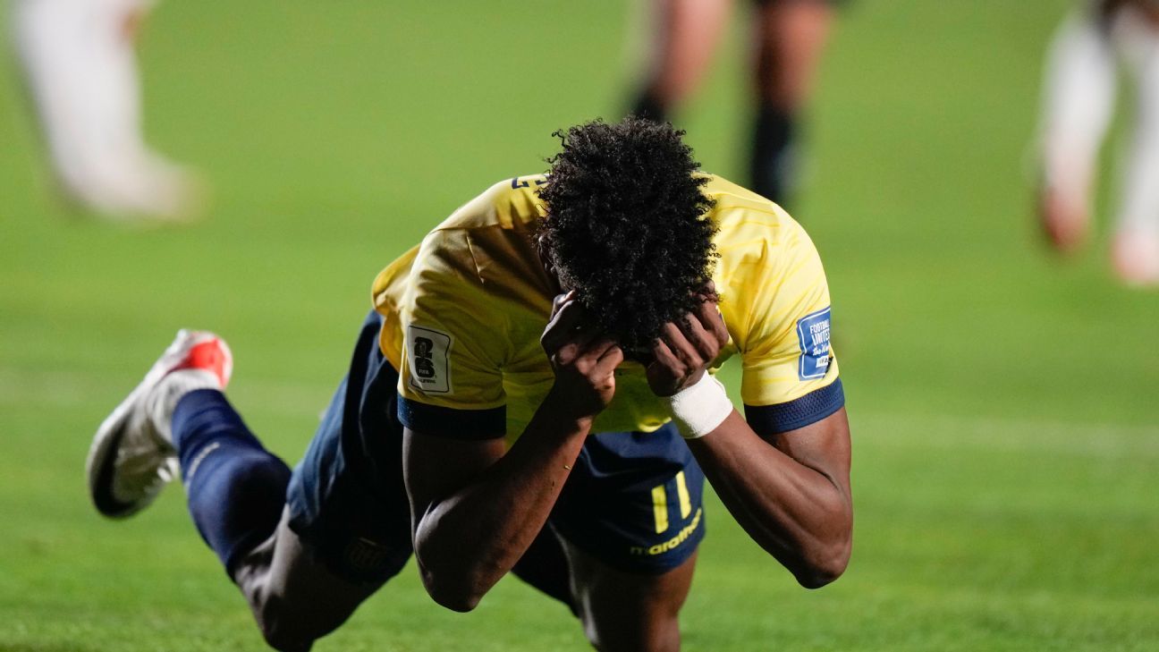 Kevin Rodríguez y el gol 'más agónico' de las Eliminatorias - ESPN