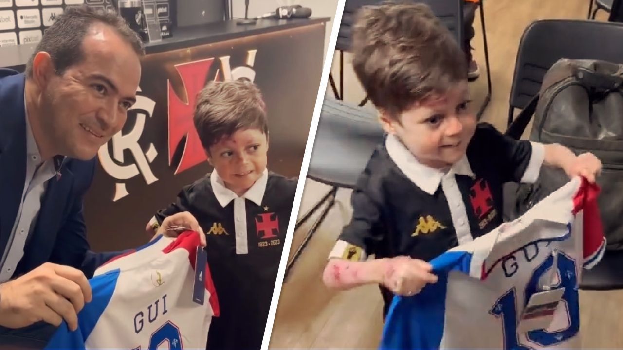 Presidente do Fortaleza presenteia Gui com camisa e recebe apoio na Sul ...