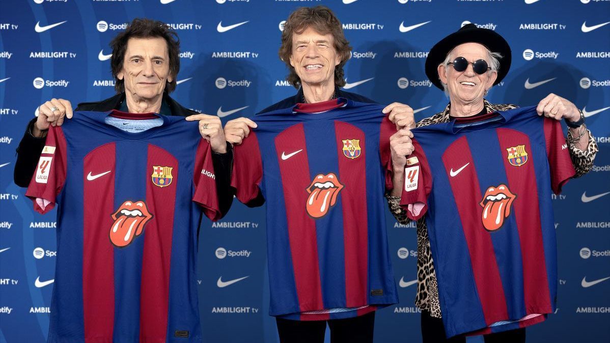 El Barcelona lucirá el logo de los Rolling Stones en el Clásico - ESPN