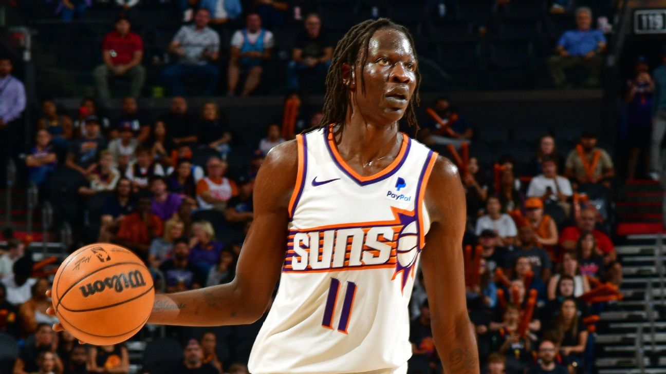 Phoenix Suns' Bol Bol ruled out of Paris Olympics with South Sudan - ESPN