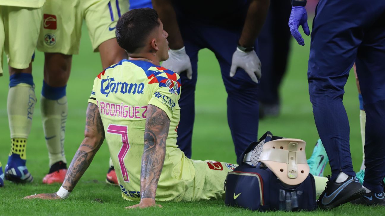 América pedirá revisar jugada de Gallardo tras lesión de Rodríguez - ESPN