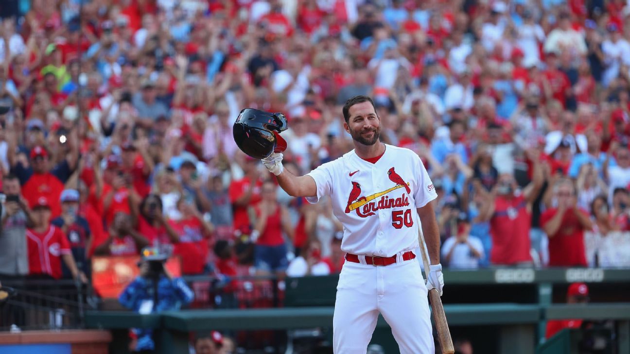 Un cachorrito, la razón del retiro de Adam Wainwright - ESPN