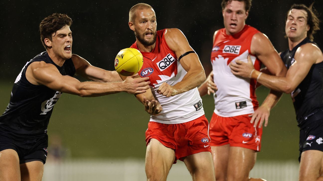 AFL Sydney Swans back injured Sam Reid with rookie draft pick - ESPN