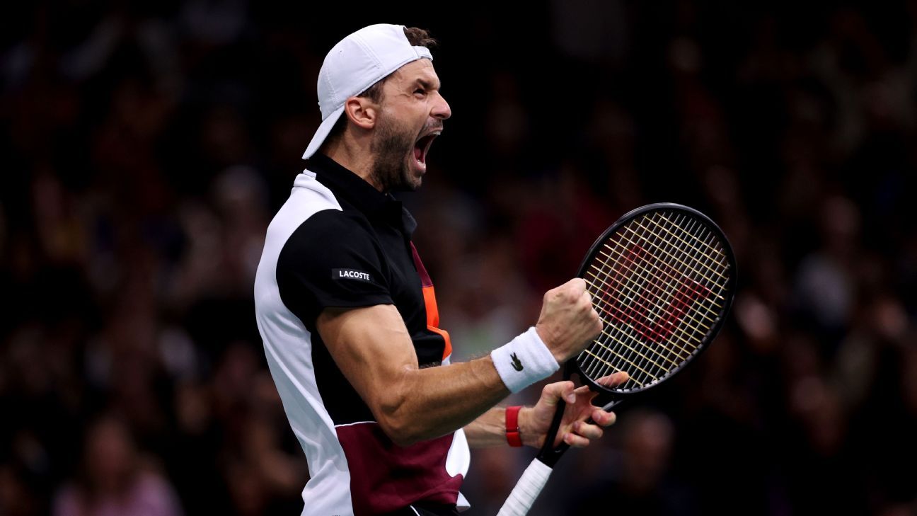 Dimitrov alcanzó la final en París por primera vez - ESPN