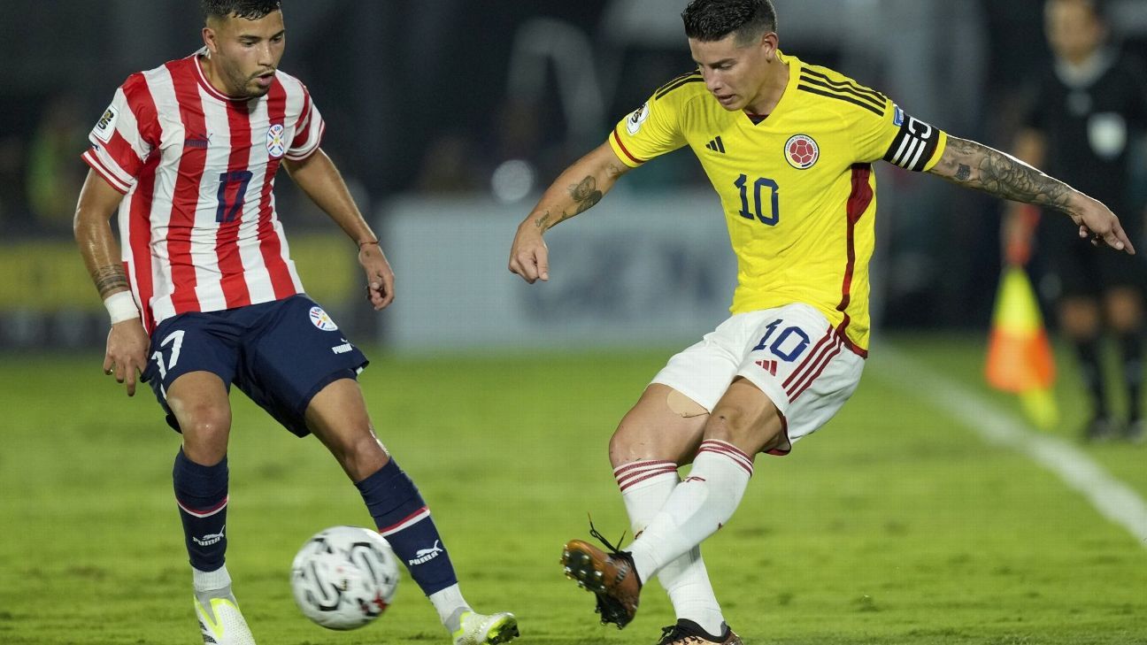 James se refundó en la Selección como capitán y líder futbolístico - ESPN