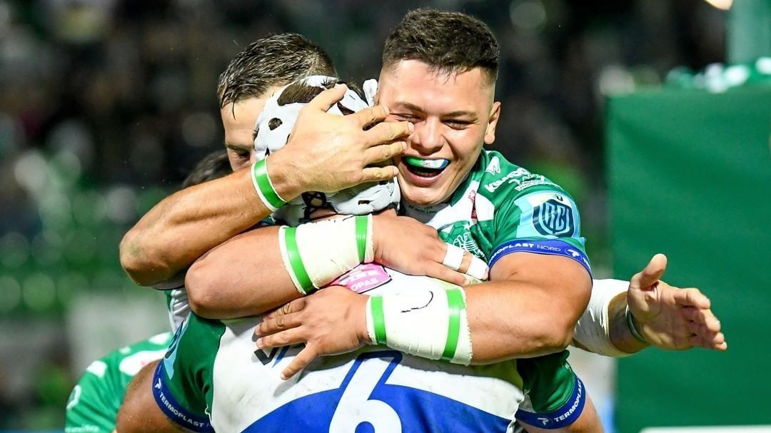 Thomas Gallo y sus 50° partidos en Benetton: "Estoy feliz" - ESPN