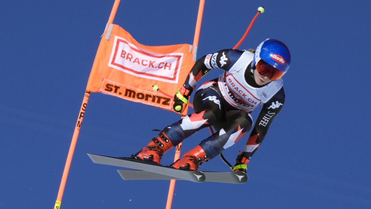 Mikaela Shiffrin races to rare win in World Cup downhill - ESPN