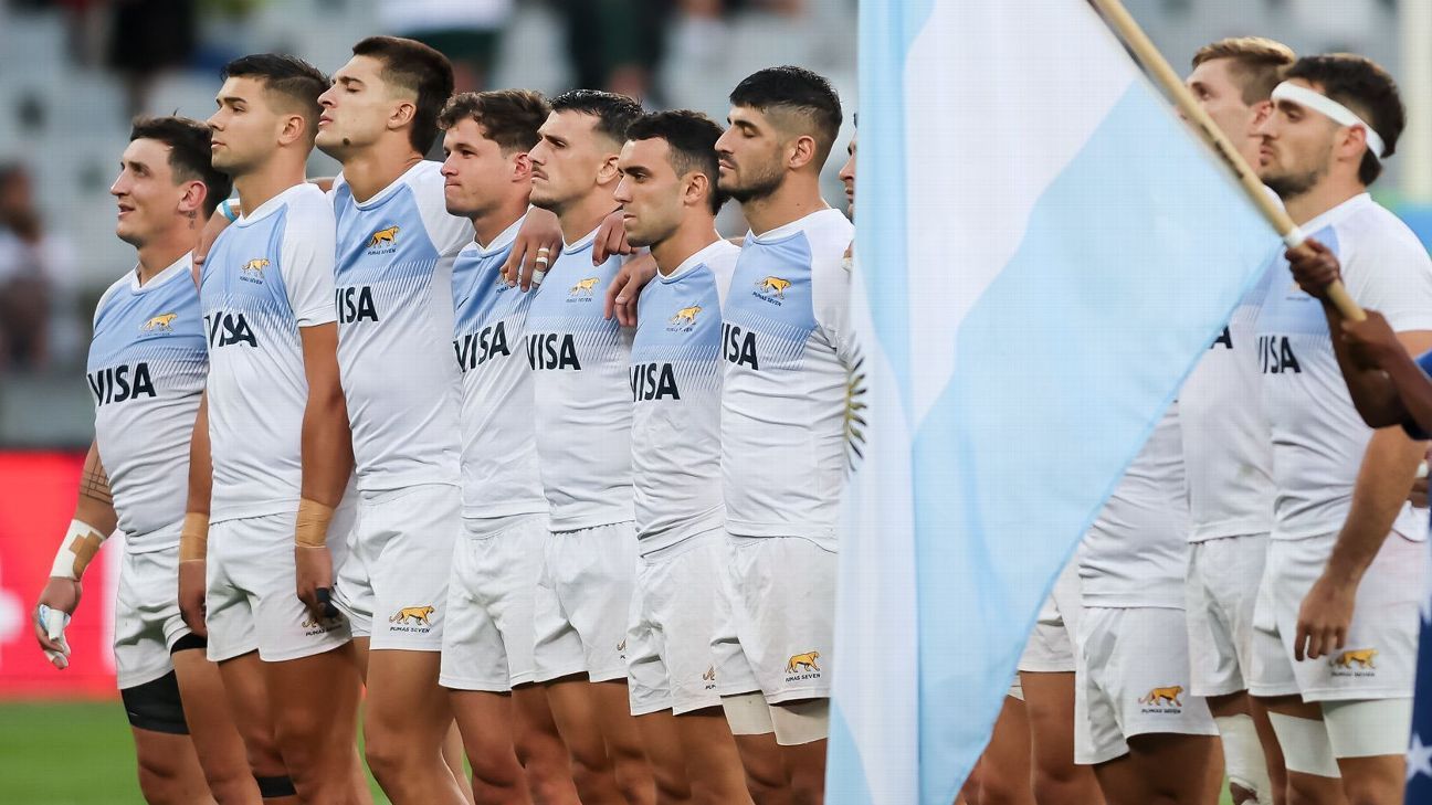 Todos los partidos de Los Pumas 7's en lo que va de la temporada del Circuito Mundial - ESPN