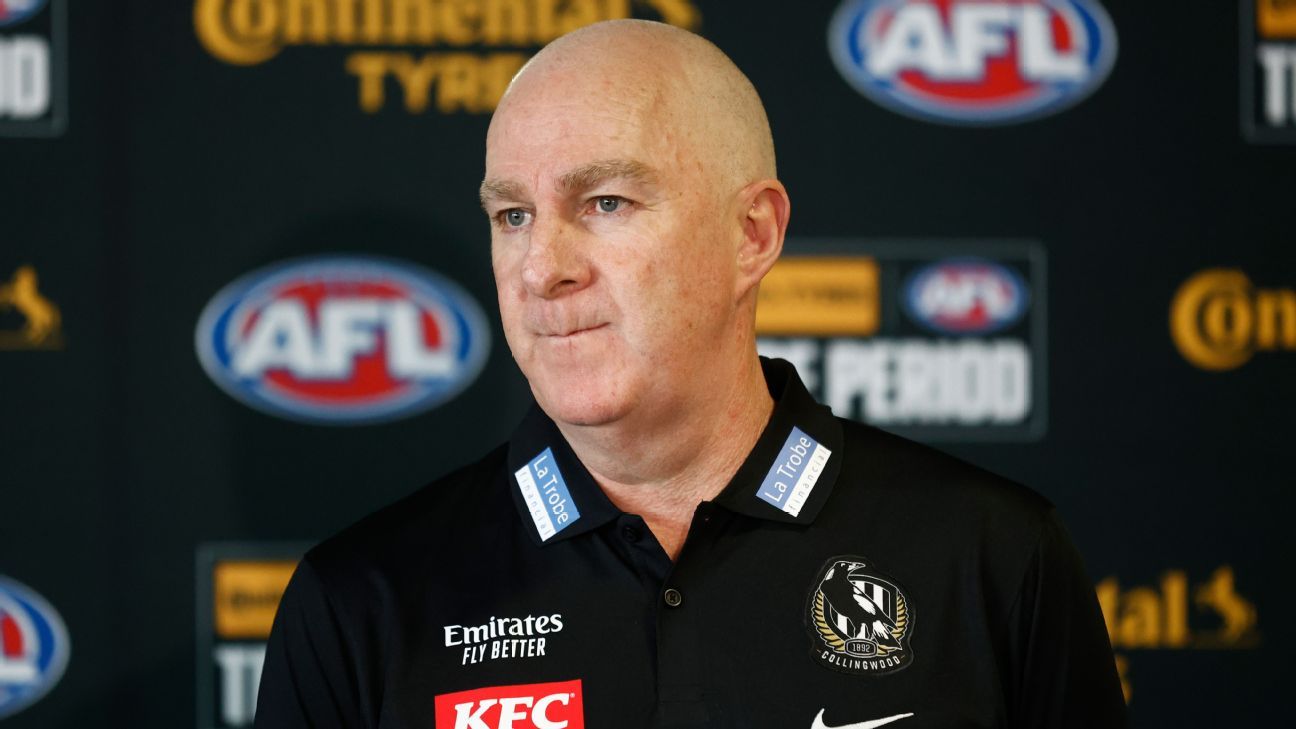 Magpies football boss Graham Wright takes leave during AFL season - ESPN