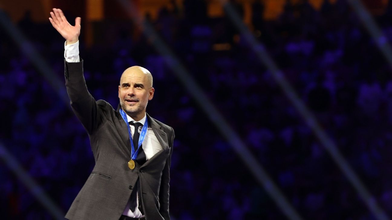 Pep Guardiola has become a record coach in the Club World Cup