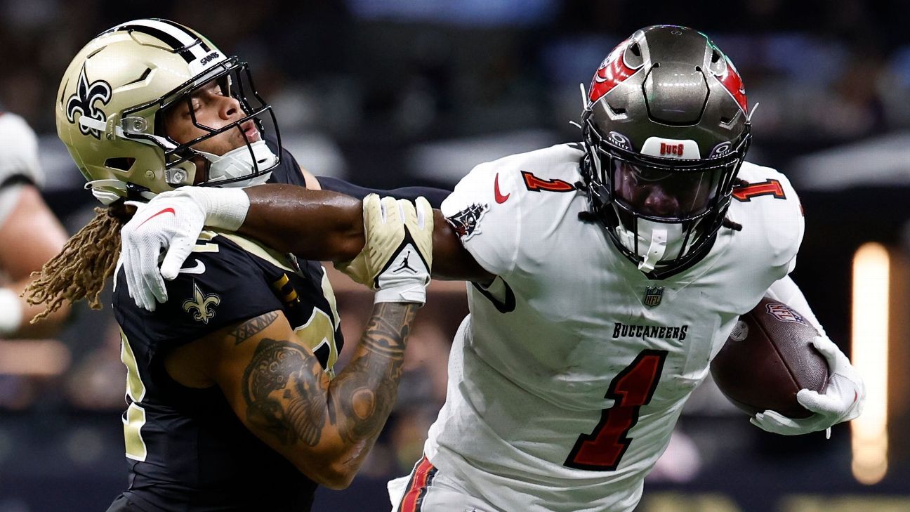 Bucs looking to clinch division, playoff spot vs. Saints - ESPN