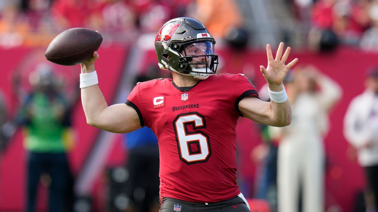 Buccaneers QB Baker Mayfield says X-rays negative after late hit to ribs - ESPN