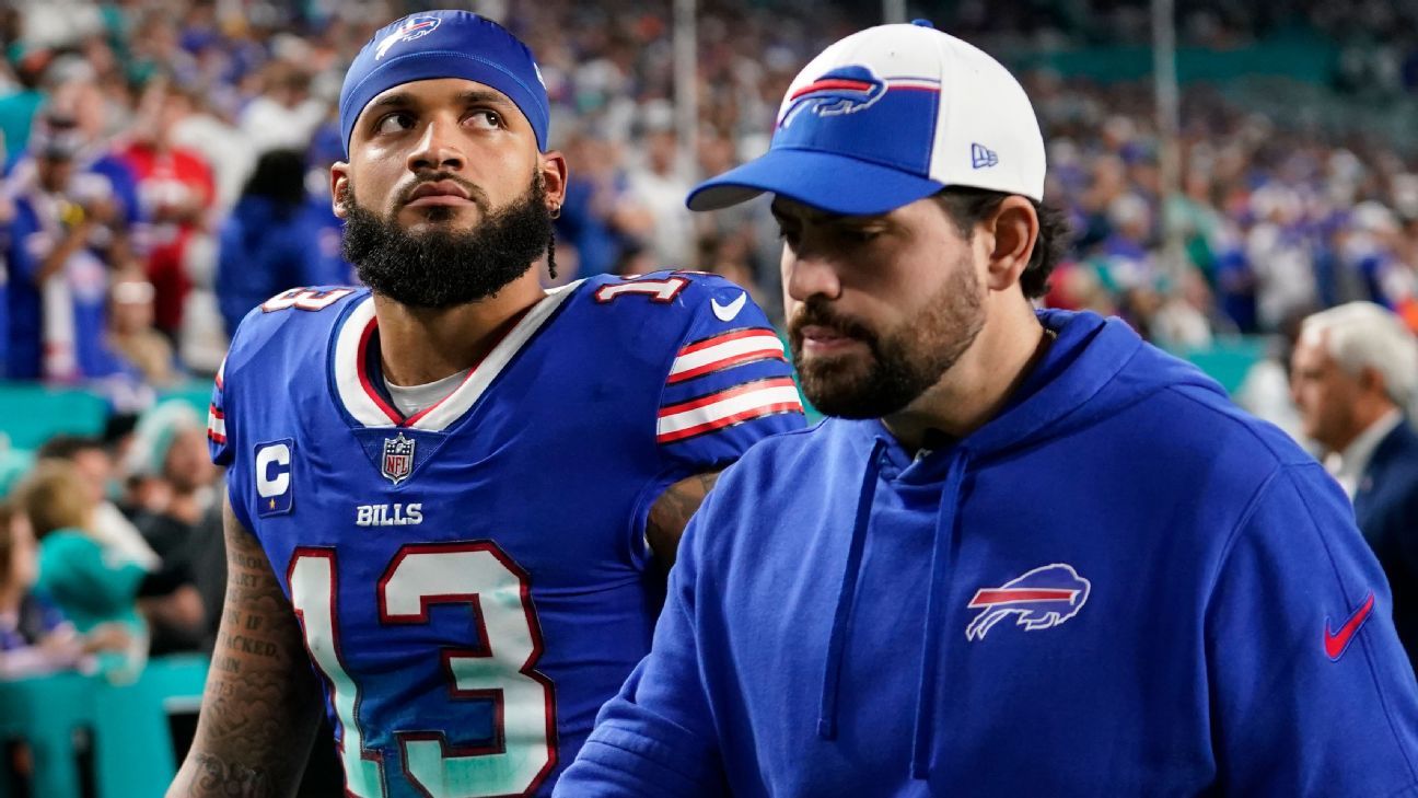 Bills no tendrán a Gabe Davis y Taylor Rapp vs Chiefs - ESPN