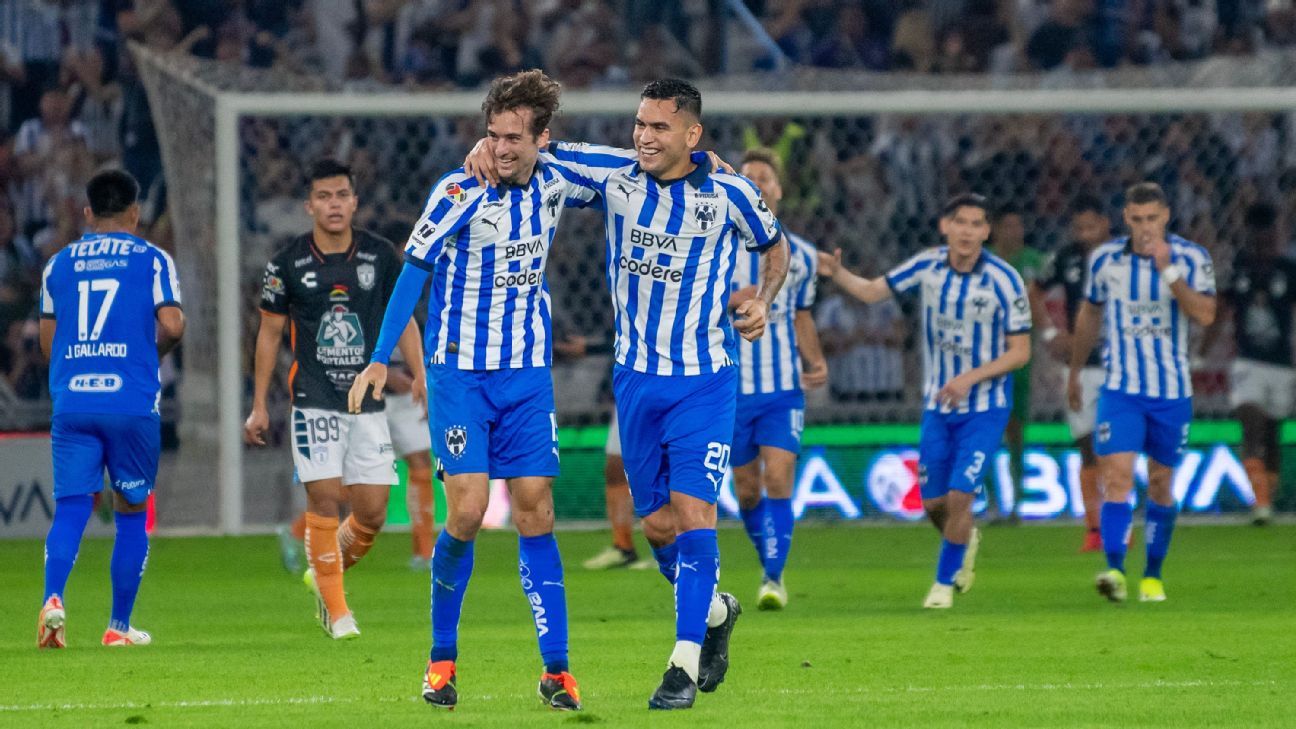 Monterrey toma el liderato del Clausura 2024 a costa de Pachuca - ESPN
