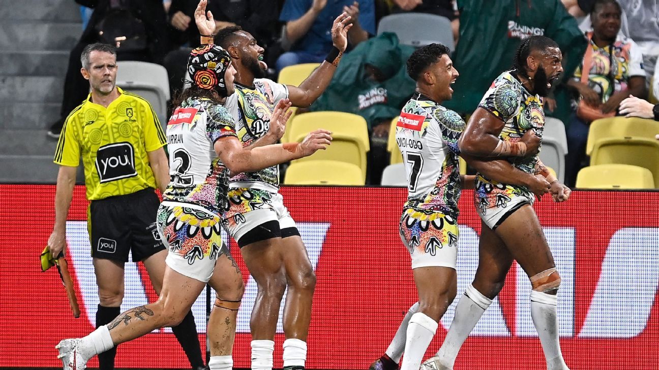 Indigenous grit their way to win against Maori - ESPN