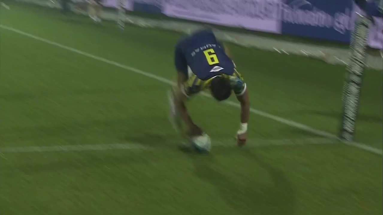 García apoyó ante Edinburgh su tercer try en la temporada - ESPN