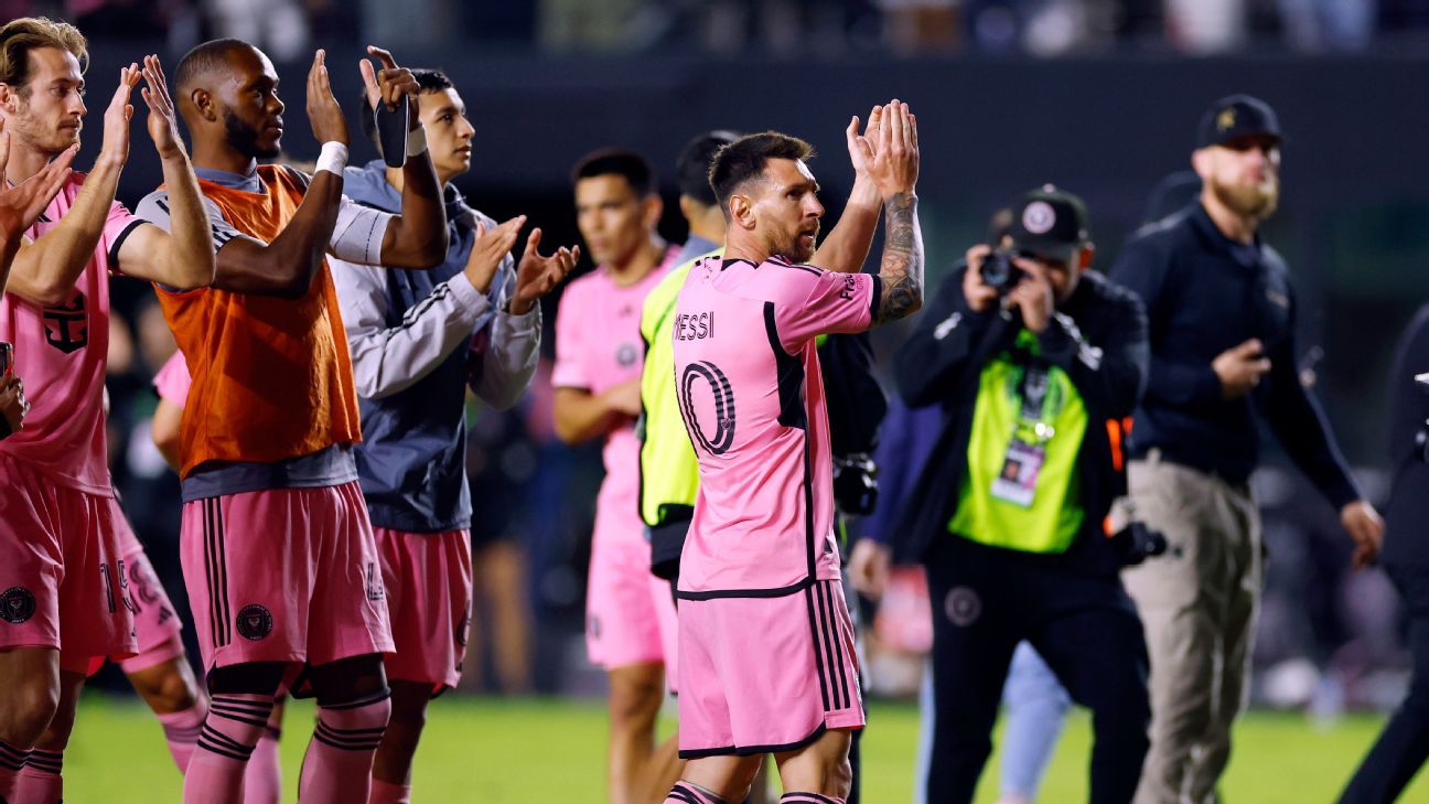 El Inter Miami de Messi debutó en la MLS con un triunfo sobre Real Salt ...