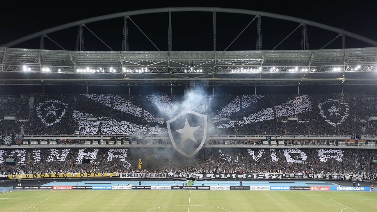 Botafogo prepara festa com mosaico em jogo da Libertadores para ...