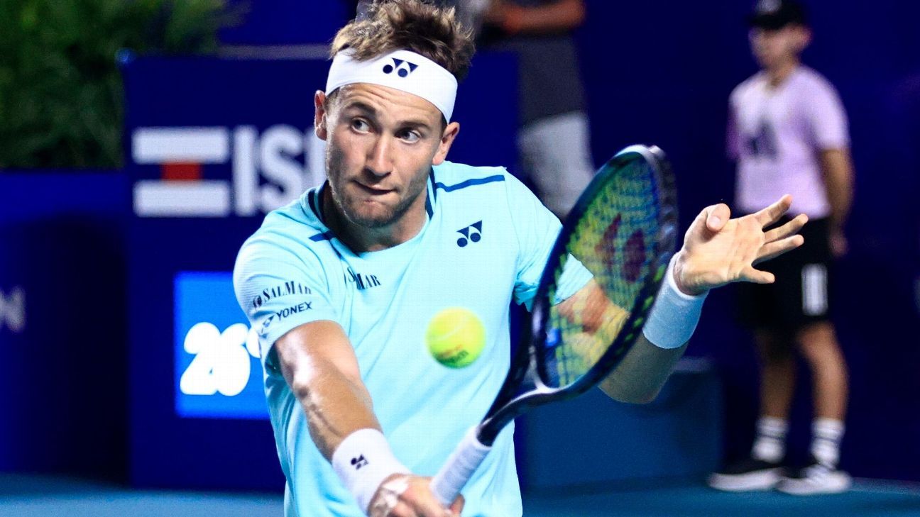 Casper Ruud sorprendió a Holger Rune y avanzó a Final de Acapulco - ESPN