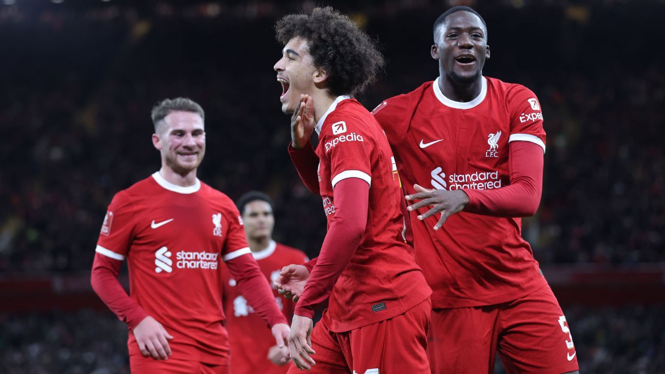 Stats behind Europe's league leaders, from Liverpool to Leverkusen - ESPN