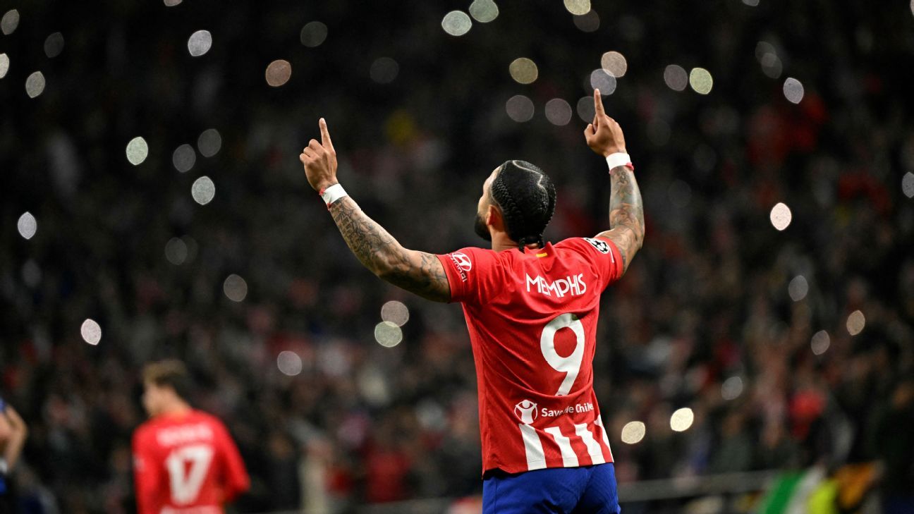 Depay igualó la serie para Atlético Madrid ante Inter a cuatro minutos ...