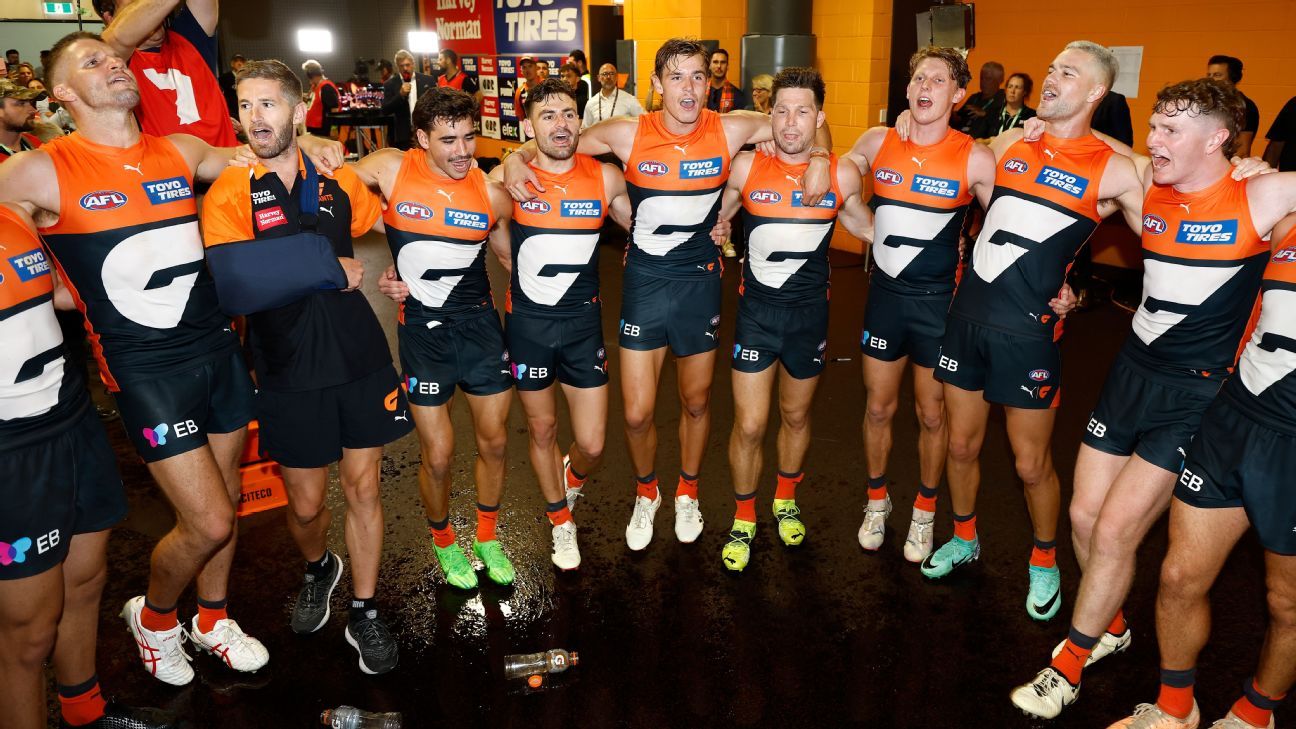 GWS Giants warned of complacency ahead of Kangaroos clash - ESPN