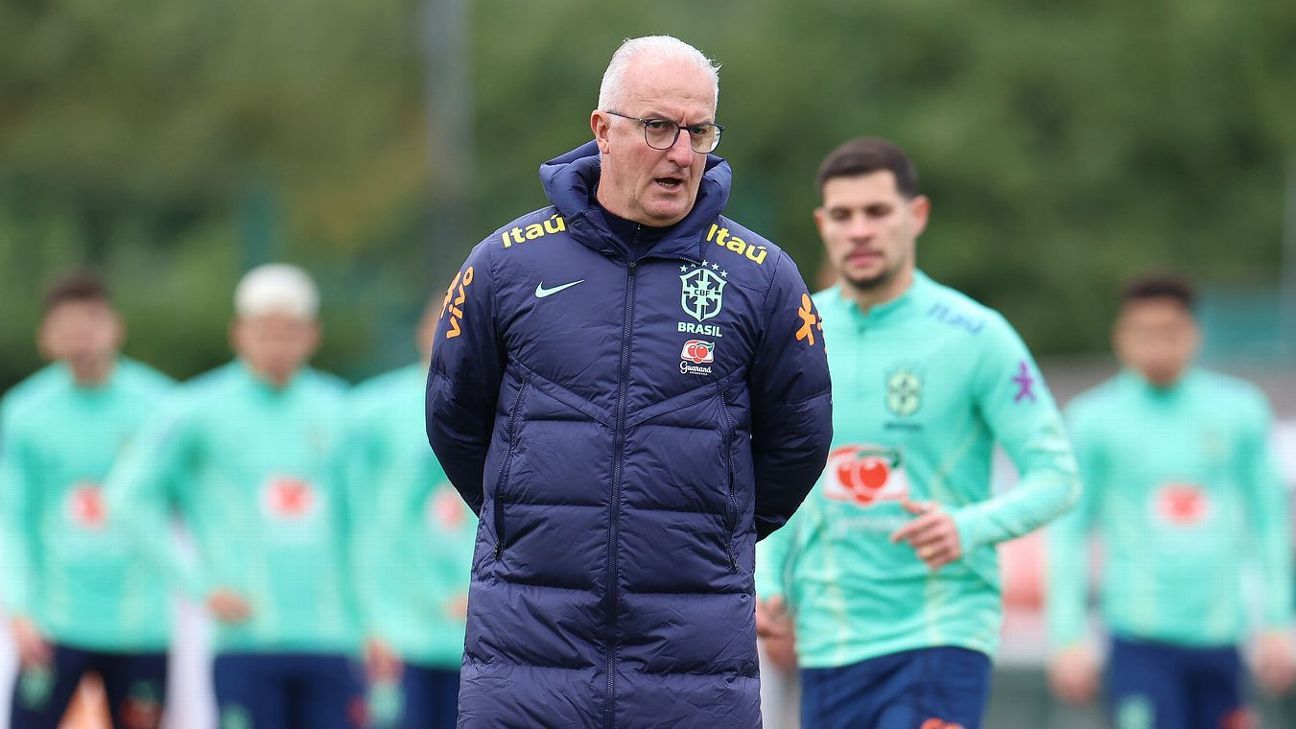 The Brazilian Dorival squad includes new players in defence