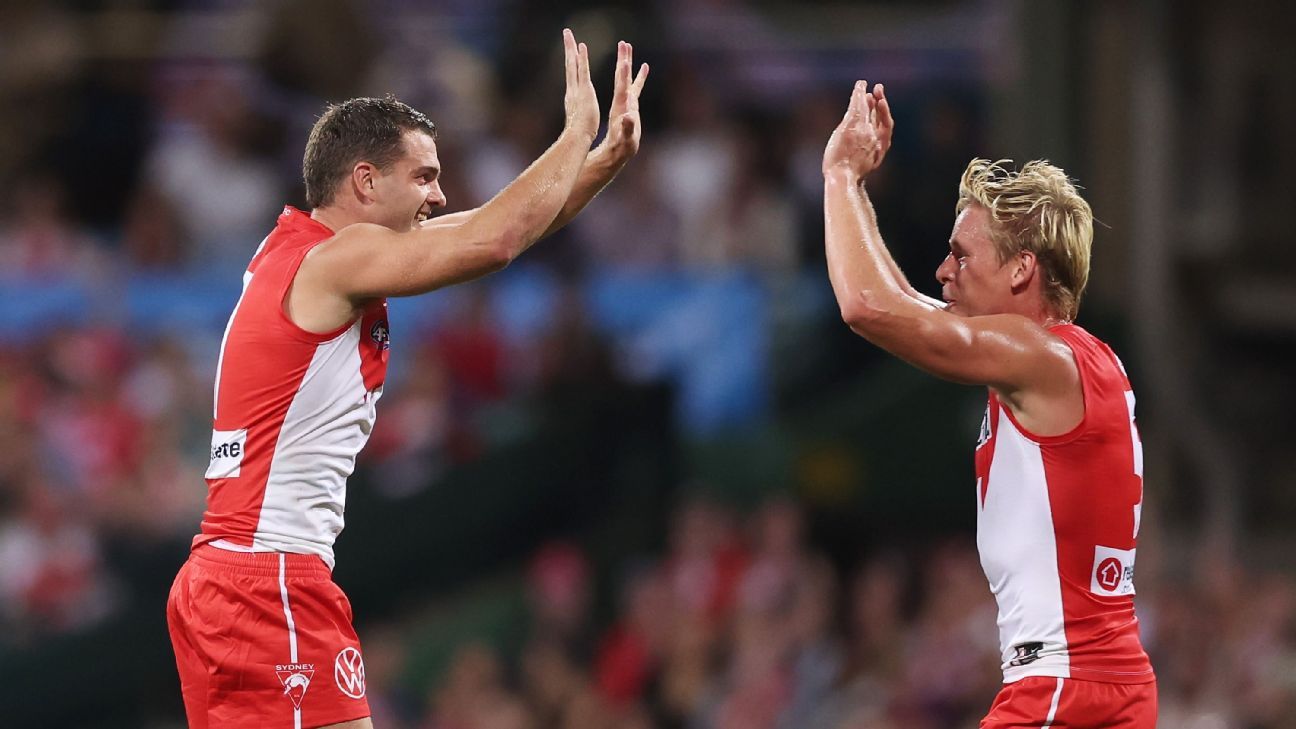Swans confident Papley, McInerney will play AFL finals - ESPN