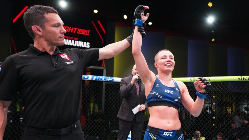 Namajunas vs. Cortez: dónde y a qué hora ver UFC Fight Night - ESPN