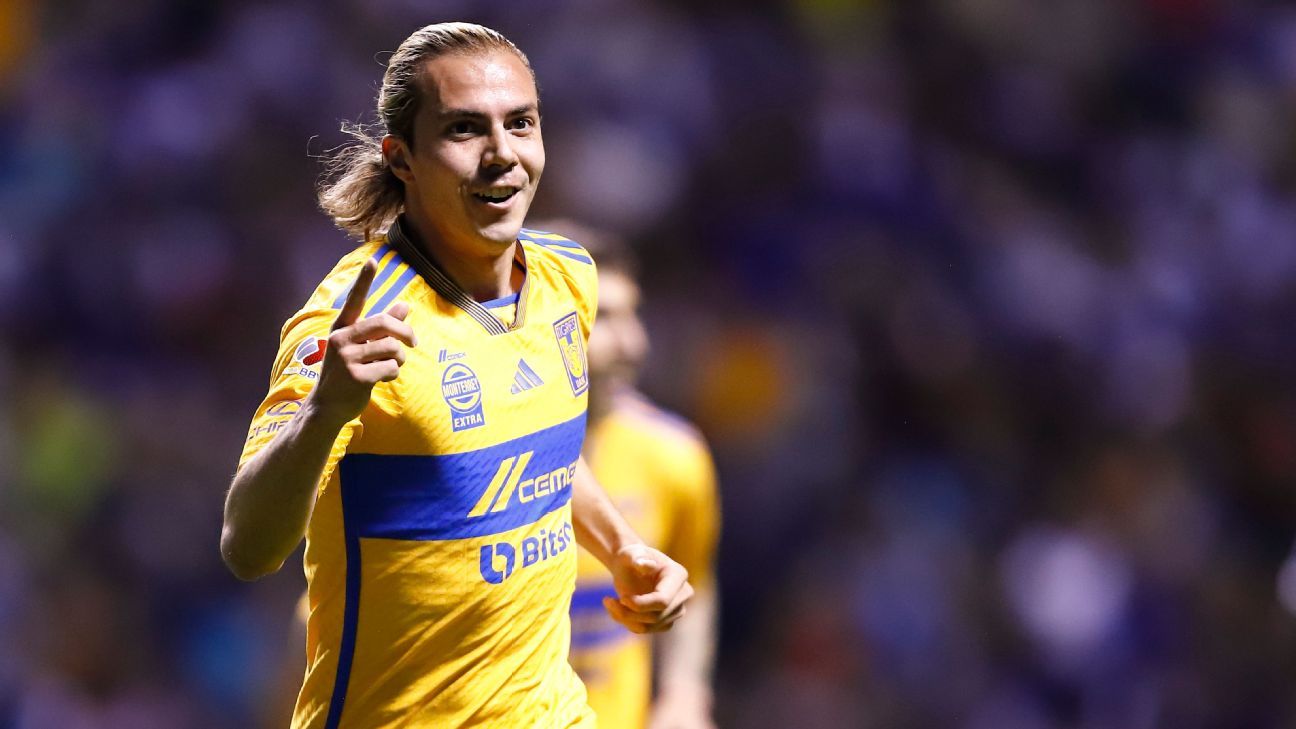 Tigres propinó voltereta a un Puebla que cayó con el rostro hacia el ...