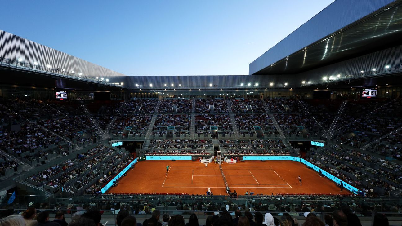 El Madrid Open ¿con nuevas reglas en el tenis? - ESPN