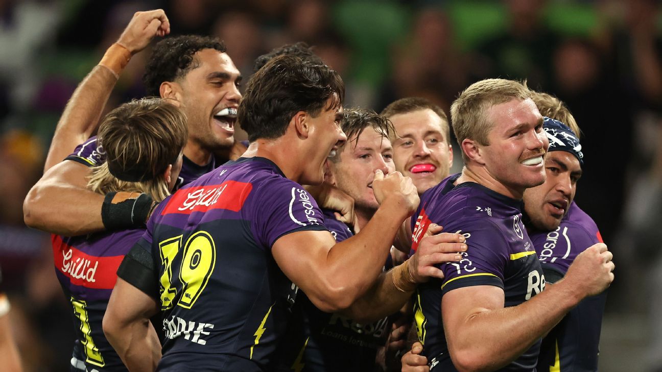 NRL: Storm roar home to deny Broncos in Melbourne thriller - ESPN