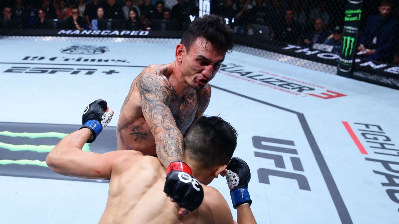 Pereira, Gaethje, Holloway and Zhang to wear custom fight kits at UFC ...