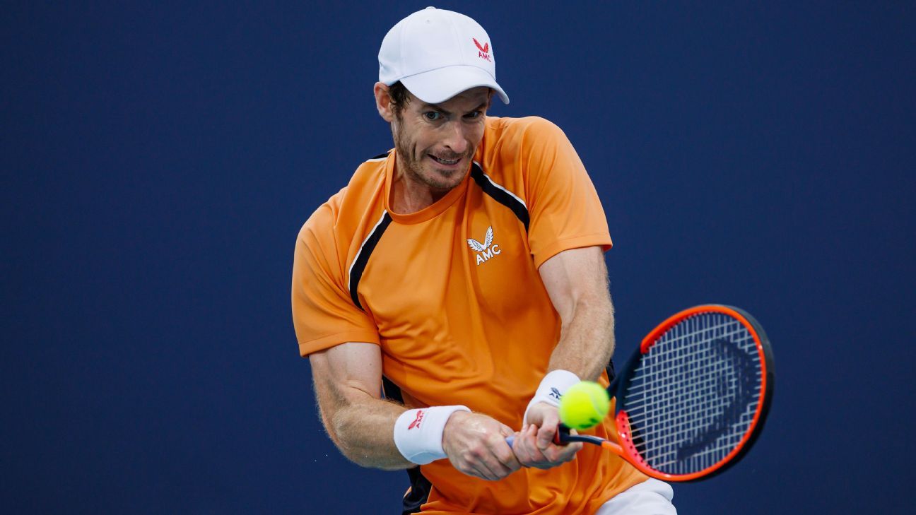Andy Murray returns to practice after avoiding ankle surgery - ESPN