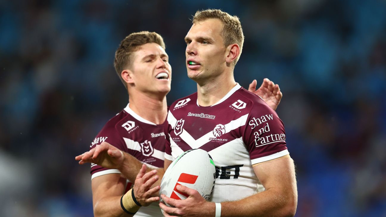 Hasler's Titans gallant but Manly have last laugh - ESPN