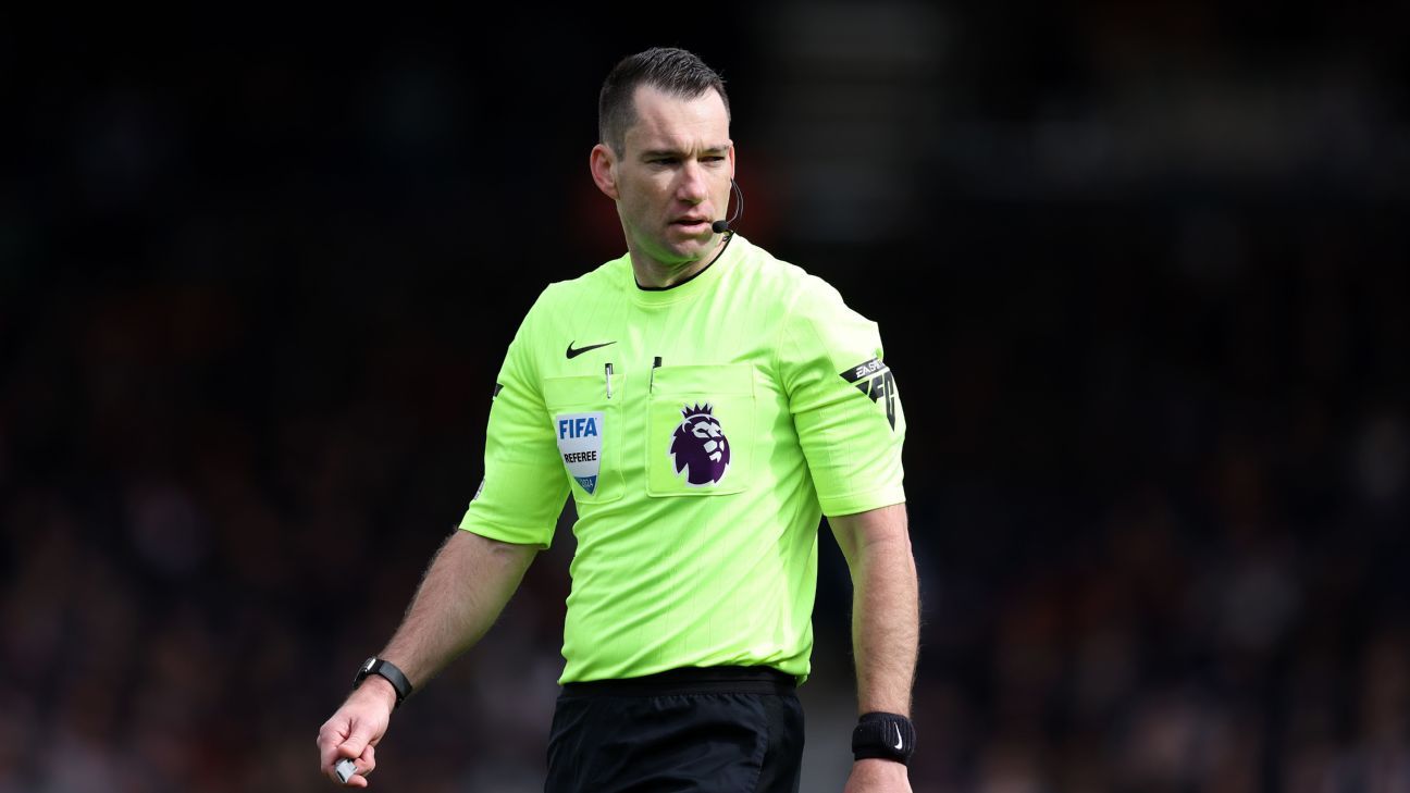 Árbitro de Crystal Palace x Manchester United utlizará câmera - ESPN