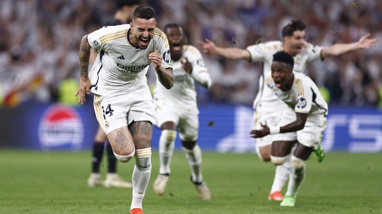 Madridista Joselu lives 'beyond best dreams' to take Real Madrid into ...