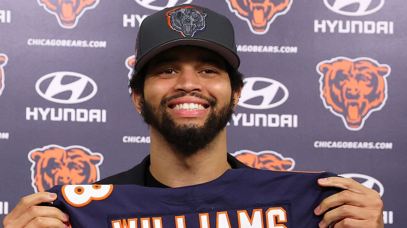 Williams, nombrado QB titular de los Bears - ESPN