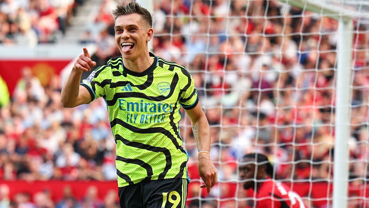 La evolución goleadora de Leandro Trossard en Arsenal, clave en la ...