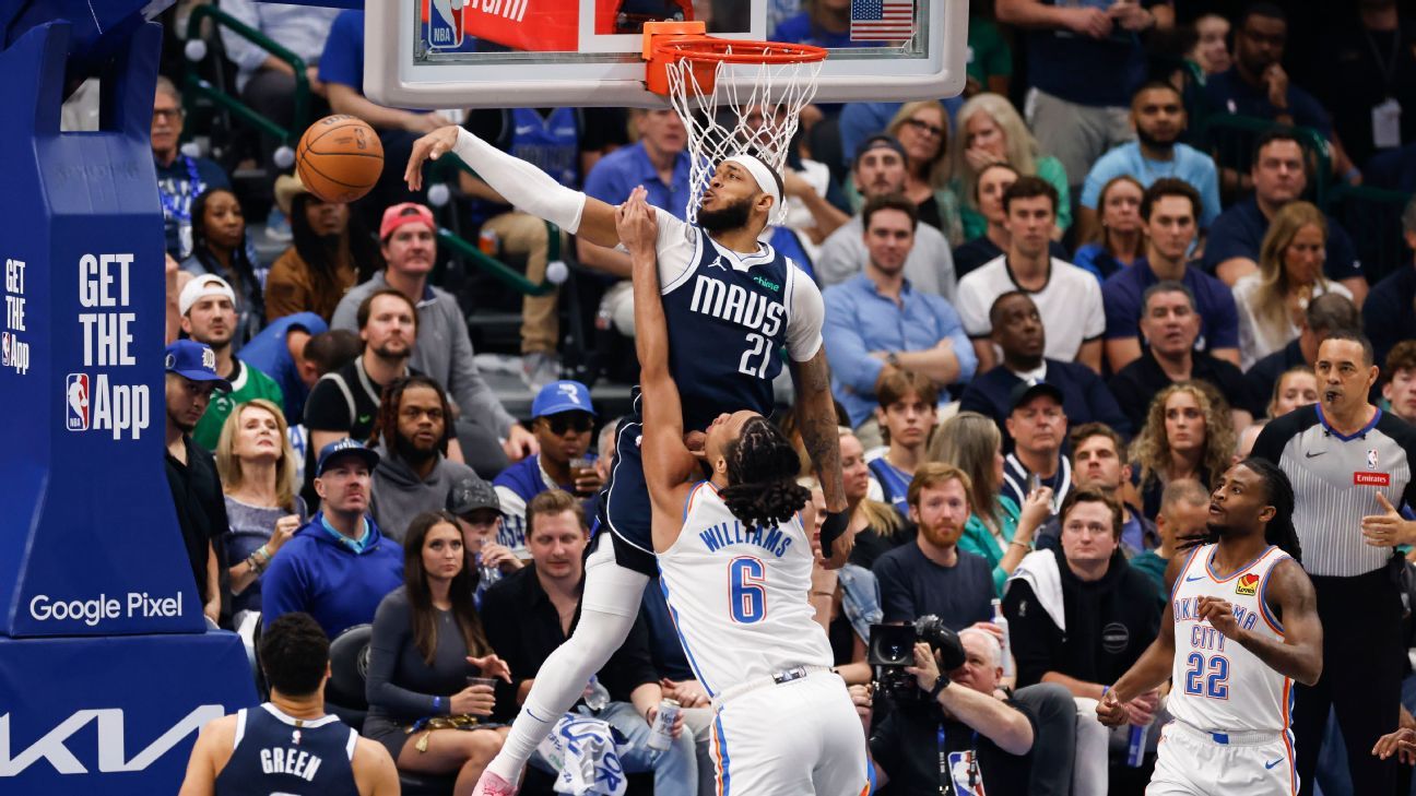 Daniel Gafford, el as bajo la manga de los Mavericks en la duela - ESPN