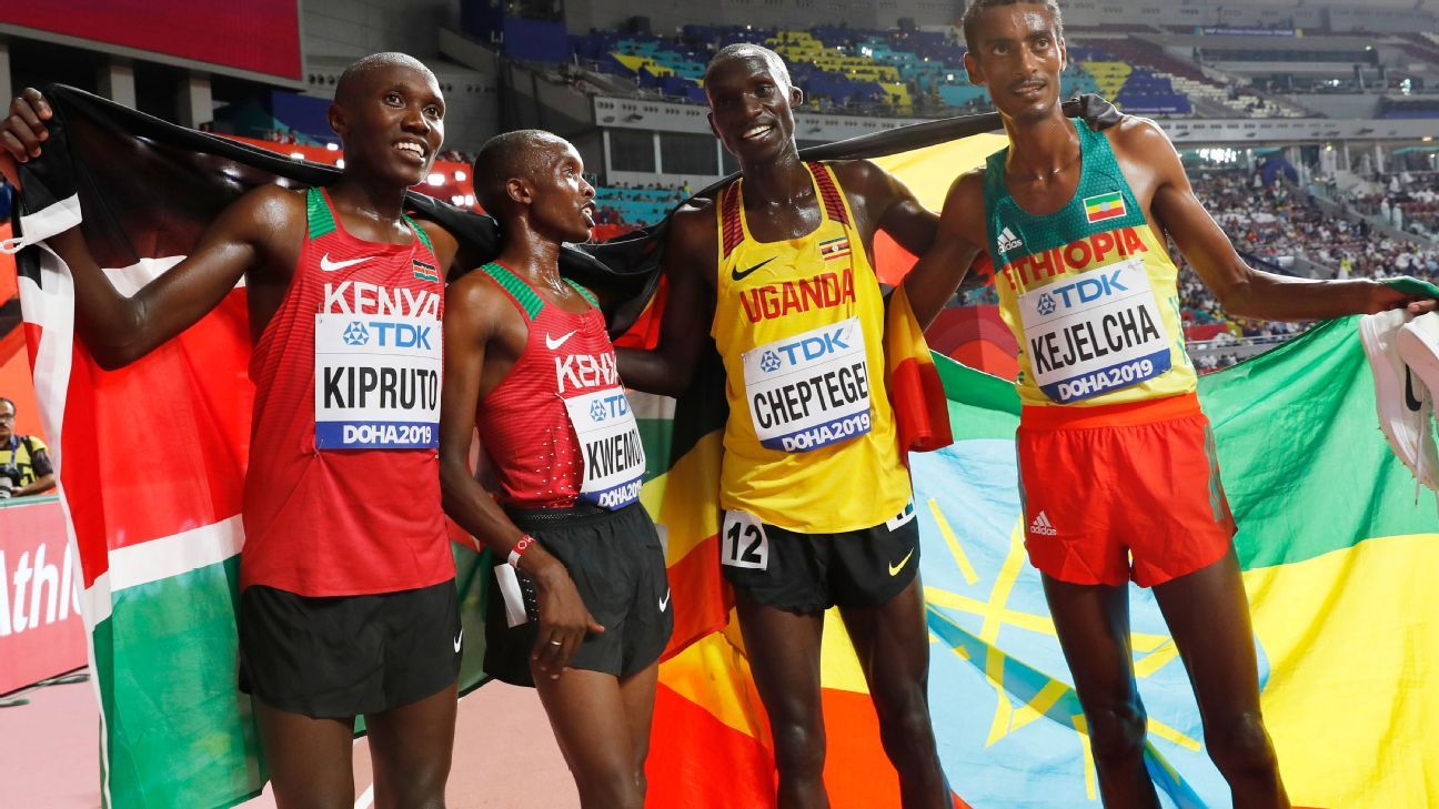 Kenyan runner Kwemoi banned 6 years for blood doping - ESPN