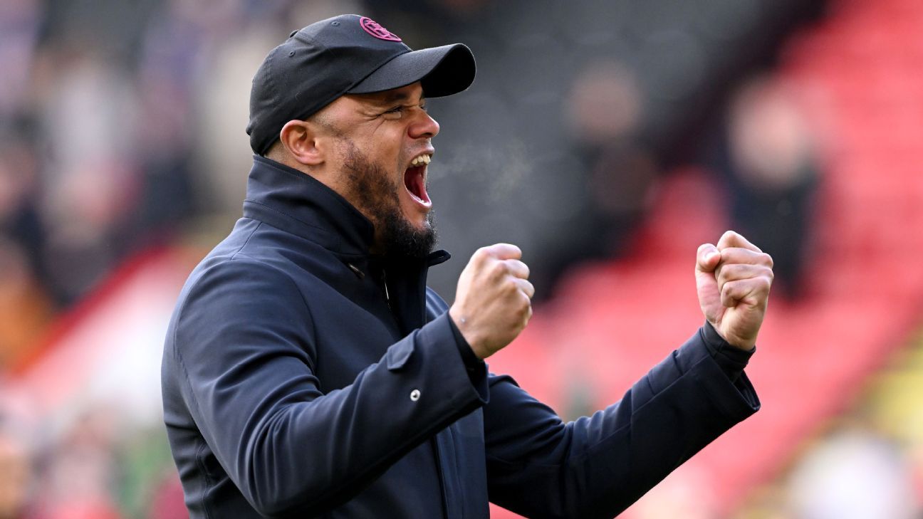 Kompany será DT del Bayern Munich, fuentes - ESPN