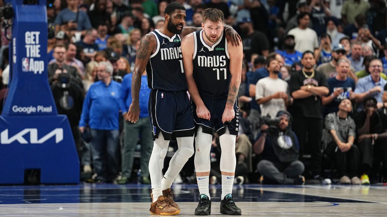 Luka Doncic y Kyrie Irving, el dúo dinámico de Dallas Mavericks, a un ...